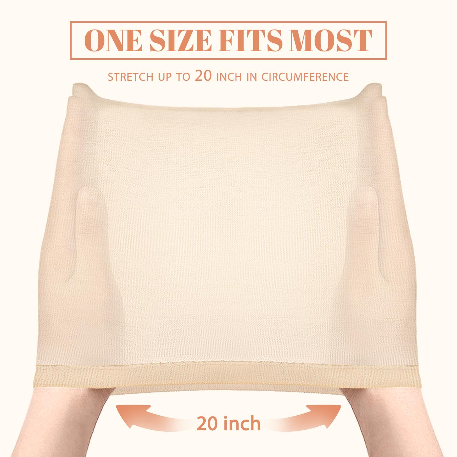 MORGLES 20 Pcs Wig Cap Beige, Stretchy Nylon Wig Caps for Women