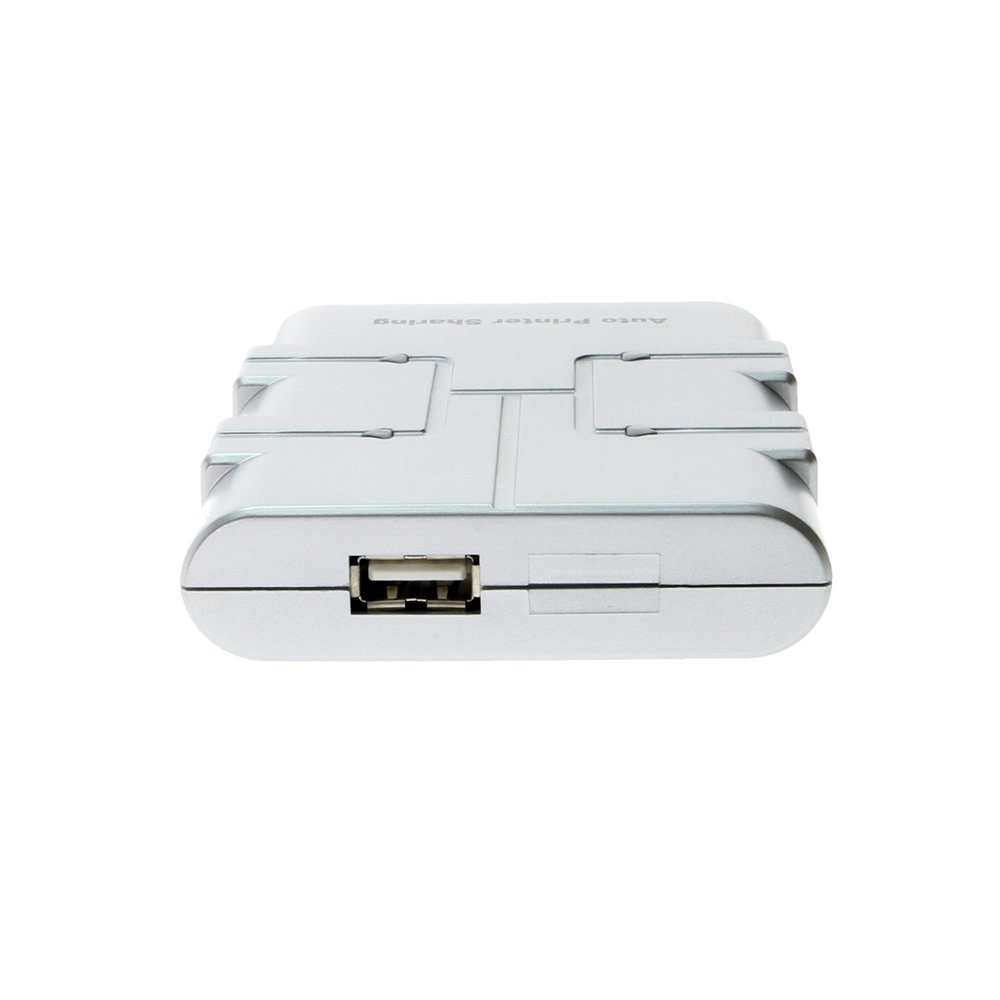 USBGear 4-Port USB 2.0 Sharing Switch - Use 4 Computers to 1 Device