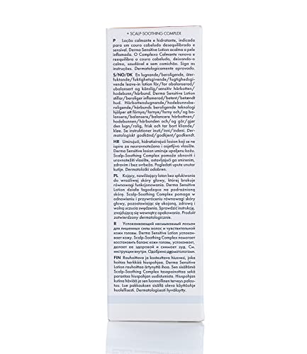 Keune Care Derma Sensitive Lotion, Soothing & Calming Treatment for Dry Scalp, 2.5 Fl Oz