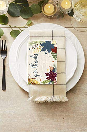 Beistle "Give Thanks Place Cards | Paper | 8 Pcs