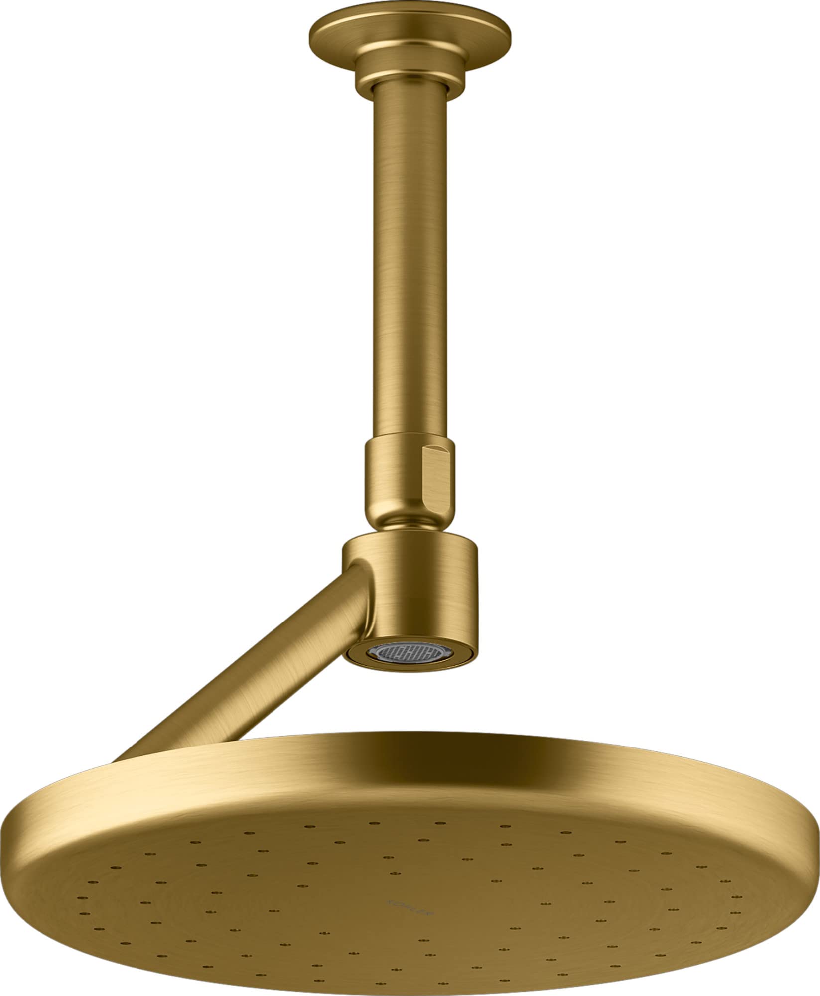 Kohler 26301-2MB STATEMENT™ Iconic Open Rain 2.5 GPM Rainhead, Vibrant Brushed Moderne Brass