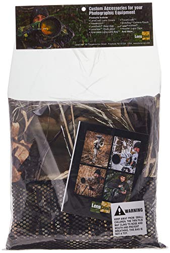 LensCoat Raincoat Pro (Realtree Max4 HD) Camera Lens rain Sleeve Cover Camouflage Protection LCRCPM4