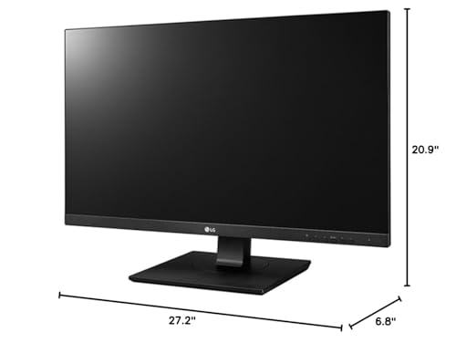 LG 27” 27BK750Y-B Class (27” Diagonal) 1920x1080 5M: 1 16: 9 DVI-D HDMI DP USB Black IPS Multi-Tasking Monitor