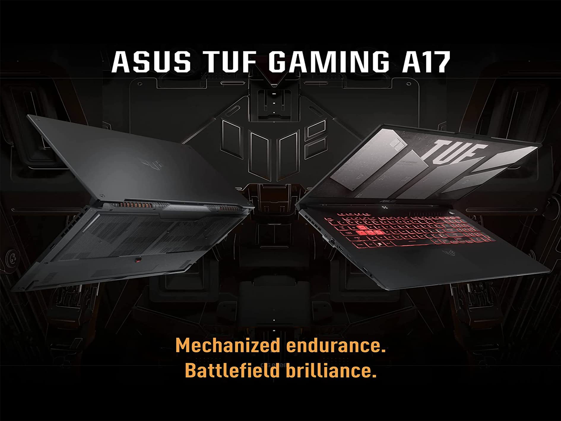 ASUS 2021 TUF A17 17.3" FHD 144Hz Gaming Laptop, AMD Ryzen 7-6800H Processor, 16GB DDR5 RAM, 512GB PCIe SSD, Backlit Keyboard, GeForce RTX 3060 6G DDR6, HD Webcam, Windows 11, Gray, 32GB USB Card
