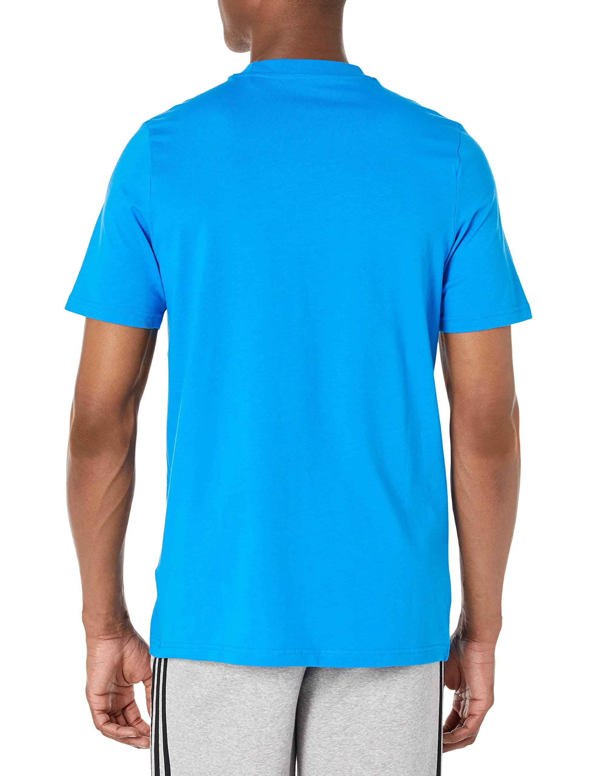 adidas Men's E-Gaming Badge of Sport Graphic Tee, Bright Blue, X-Large