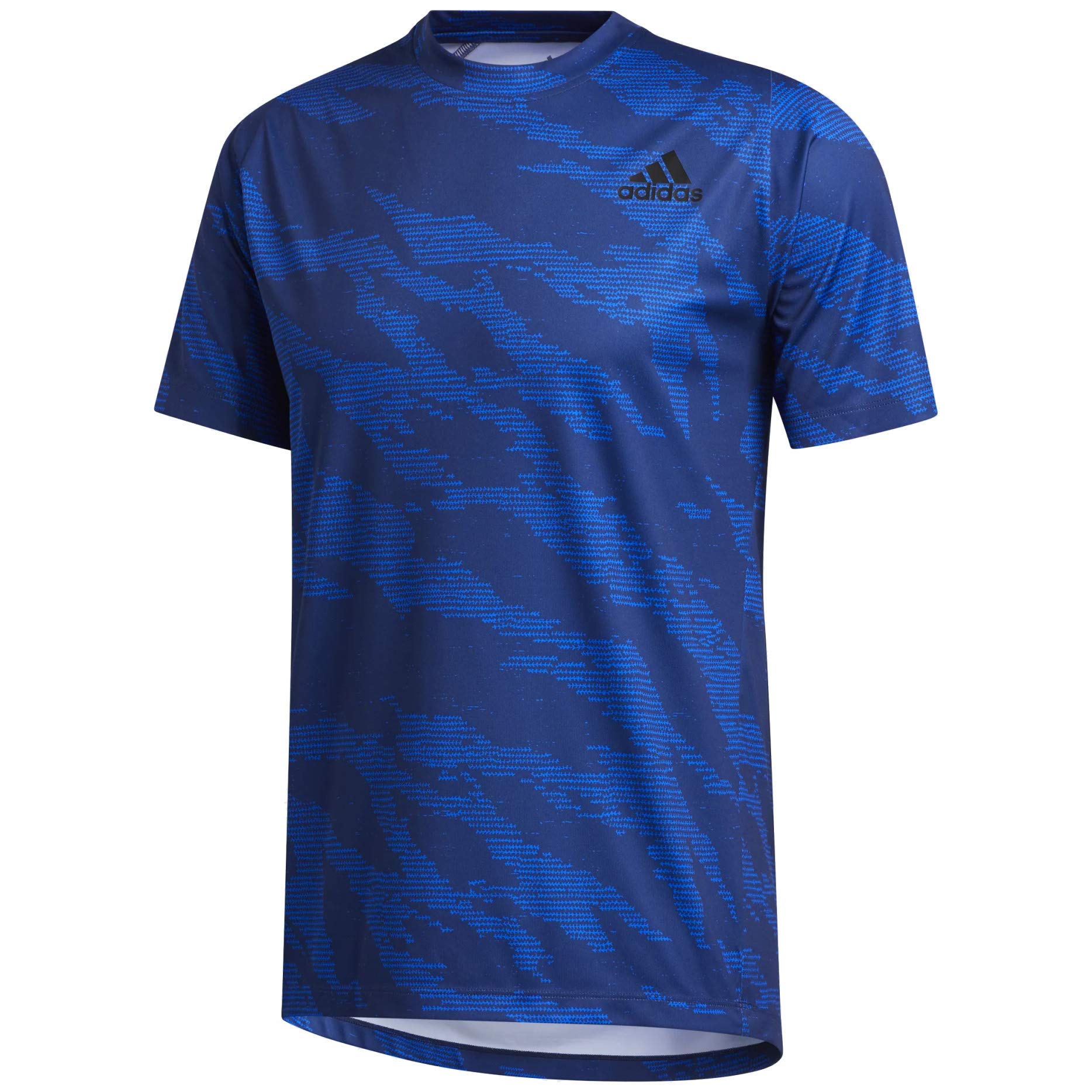 adidas Men's Freelift Camo Tee Glory Blue Small