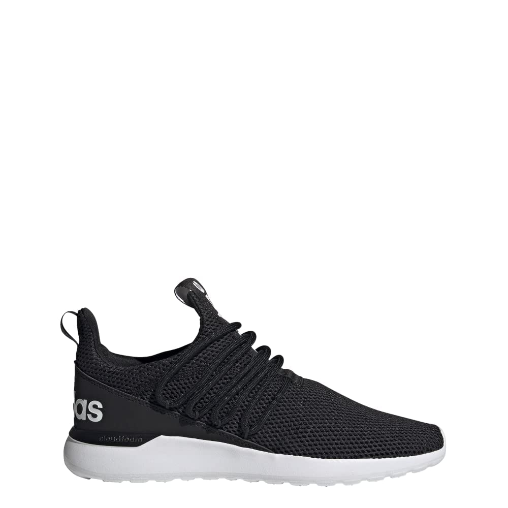adidas Men's Lite Racer Adapt 3.0 Running Shoe, Core Black/Black/White, 12