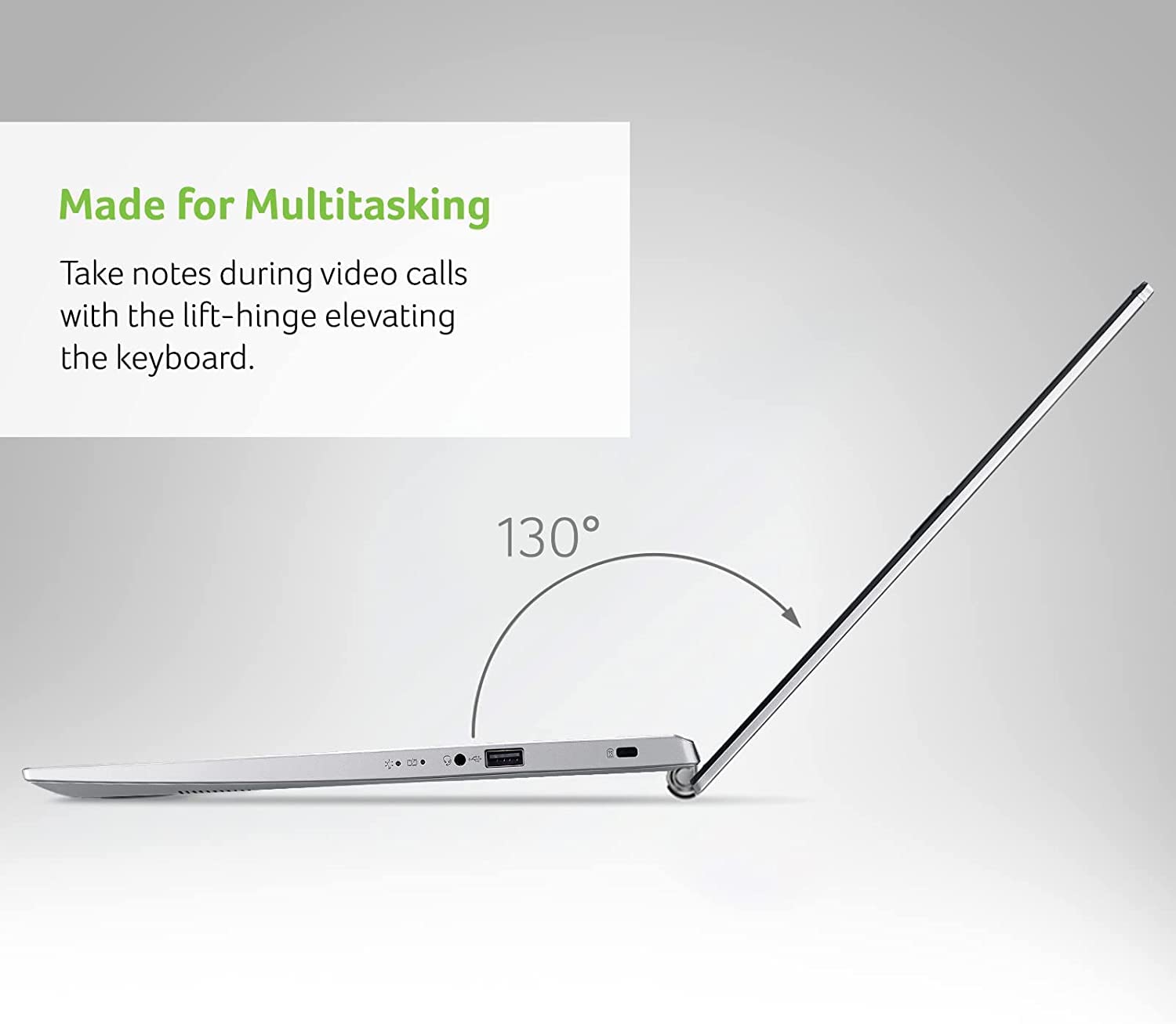 acer Chromebook Spin 713 2-in-1 Convertible Laptop, 13.5" 3:2 2K VertiView IPS TouchScreen Display, Intel Dual Core i3-10110U, 4GB DDR4, 64GB eMMC, Backlit Keyboard, Chrome OS, TiTac Card (32GB)