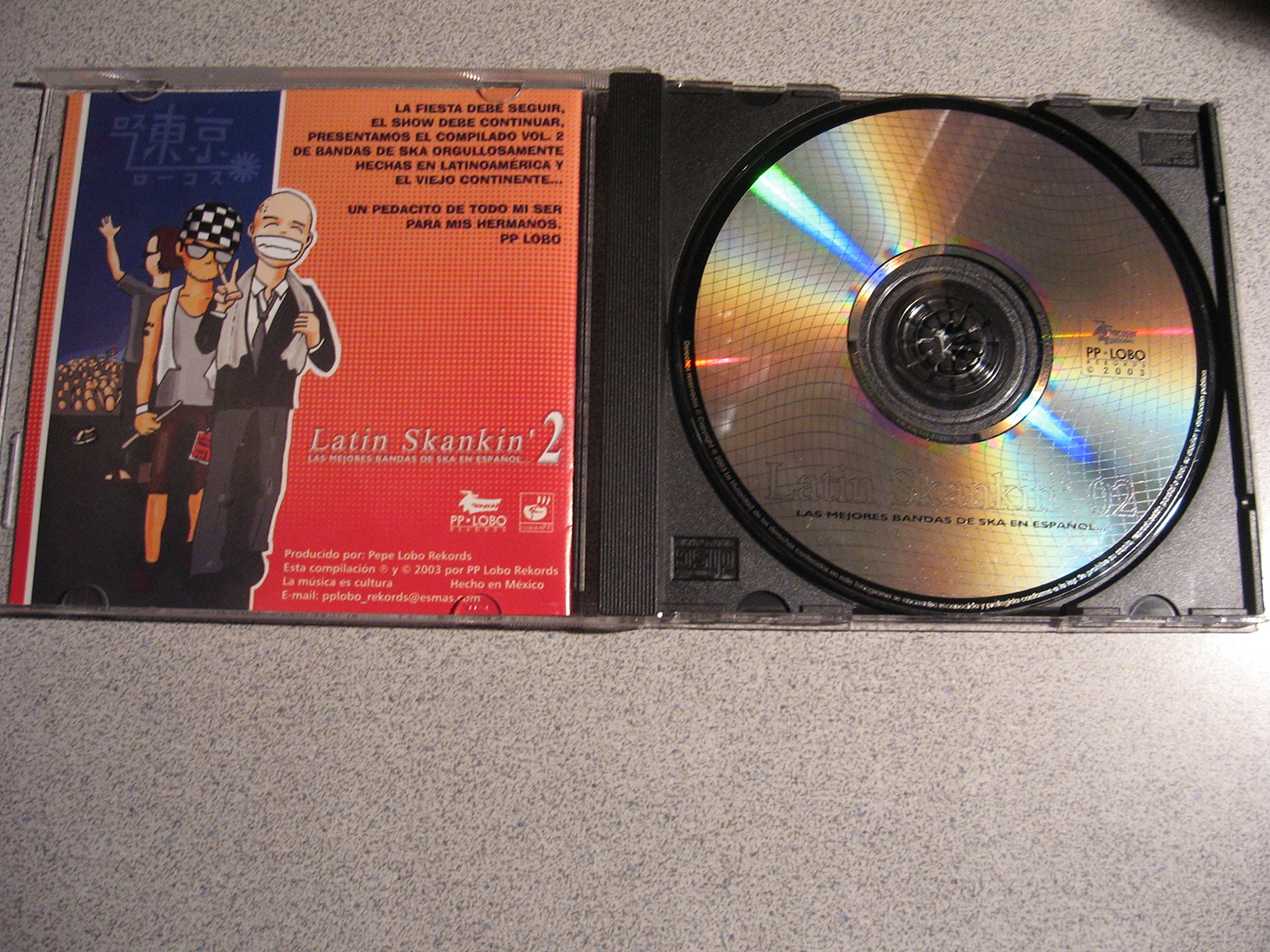 Latin Skankin'2 CD Compilation (2003) PPLobo Rekords Import [Audio CD]