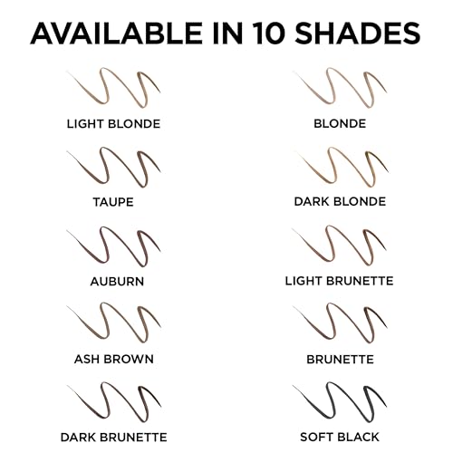 L'Oreal Brow Stylist Definer Waterproof Eyebrow Pencil, Light Brunette 0.003 Ounce (1 Count)