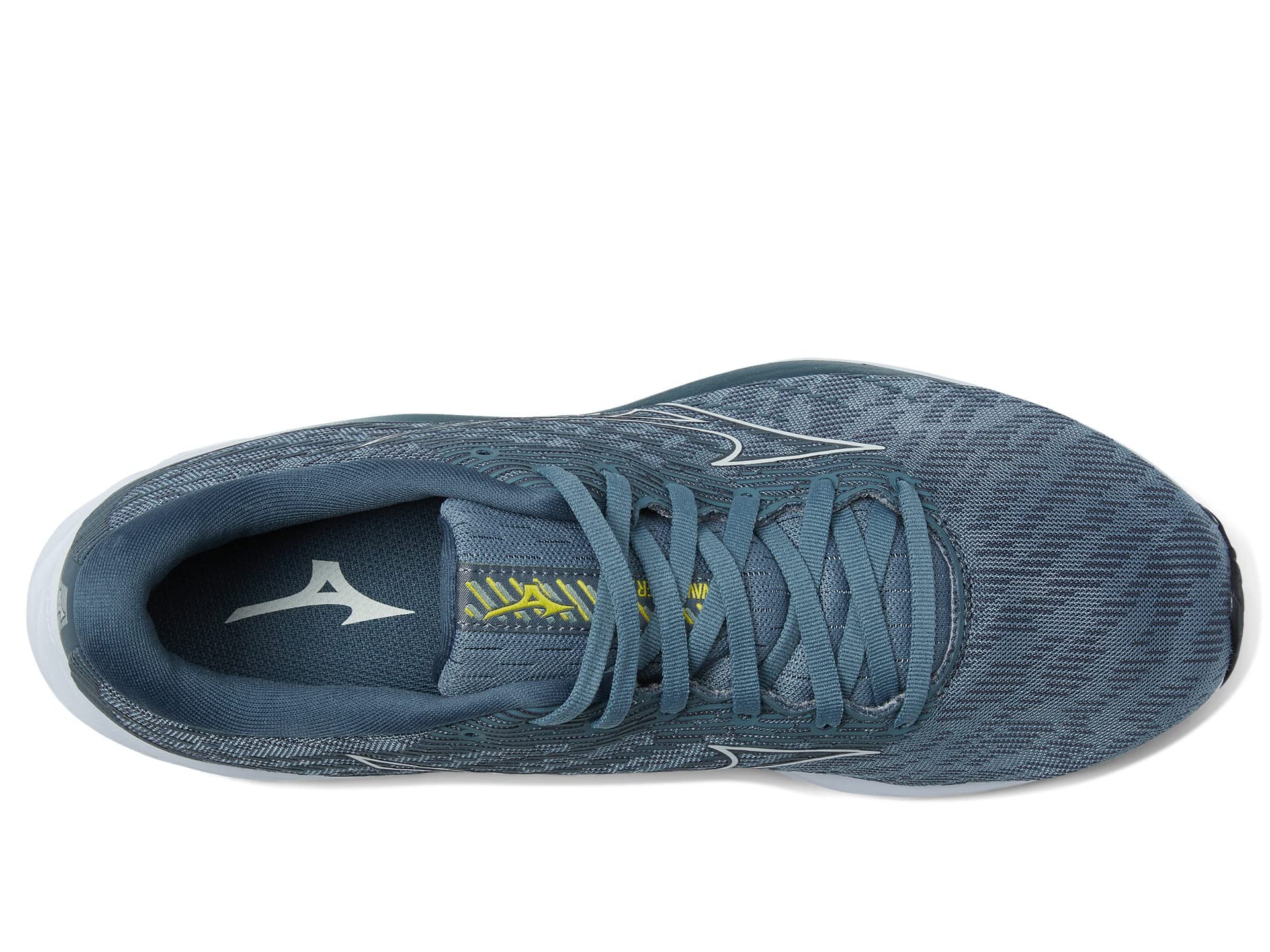 Mizuno Men's Wave Rider 26 | Neutral Running Shoe | Goblin Blue/Vaprous Grey | US 10