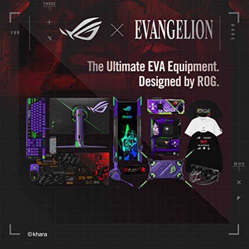 ASUS ROG Strix NVIDIA GeForce RTX 3080 EVA EDITION Gaming Graphics Card (PCIe 4.0, 12GB GDDR6X, HDMI 2.1, DisplayPort 1.4a, Axial-tech Fan Design, 2.9-slot, Super Alloy Power II, GPU Tweak)