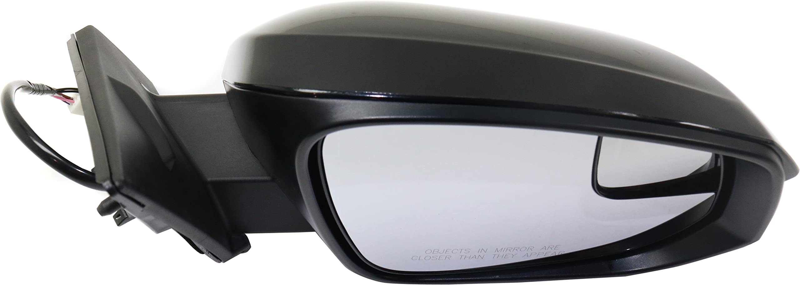 Kool Vue Passenger Side Power Heated Mirror for Toyota RAV4 2016-2018 Manual Fold With Signal Light & Spotter Glass Paintable North America Built Vehicle