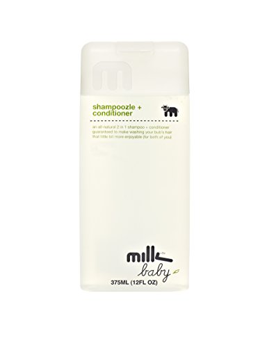 Milk & Co. Milk Baby Natural Shampoo and Conditioner, 12 Fluid Ounce