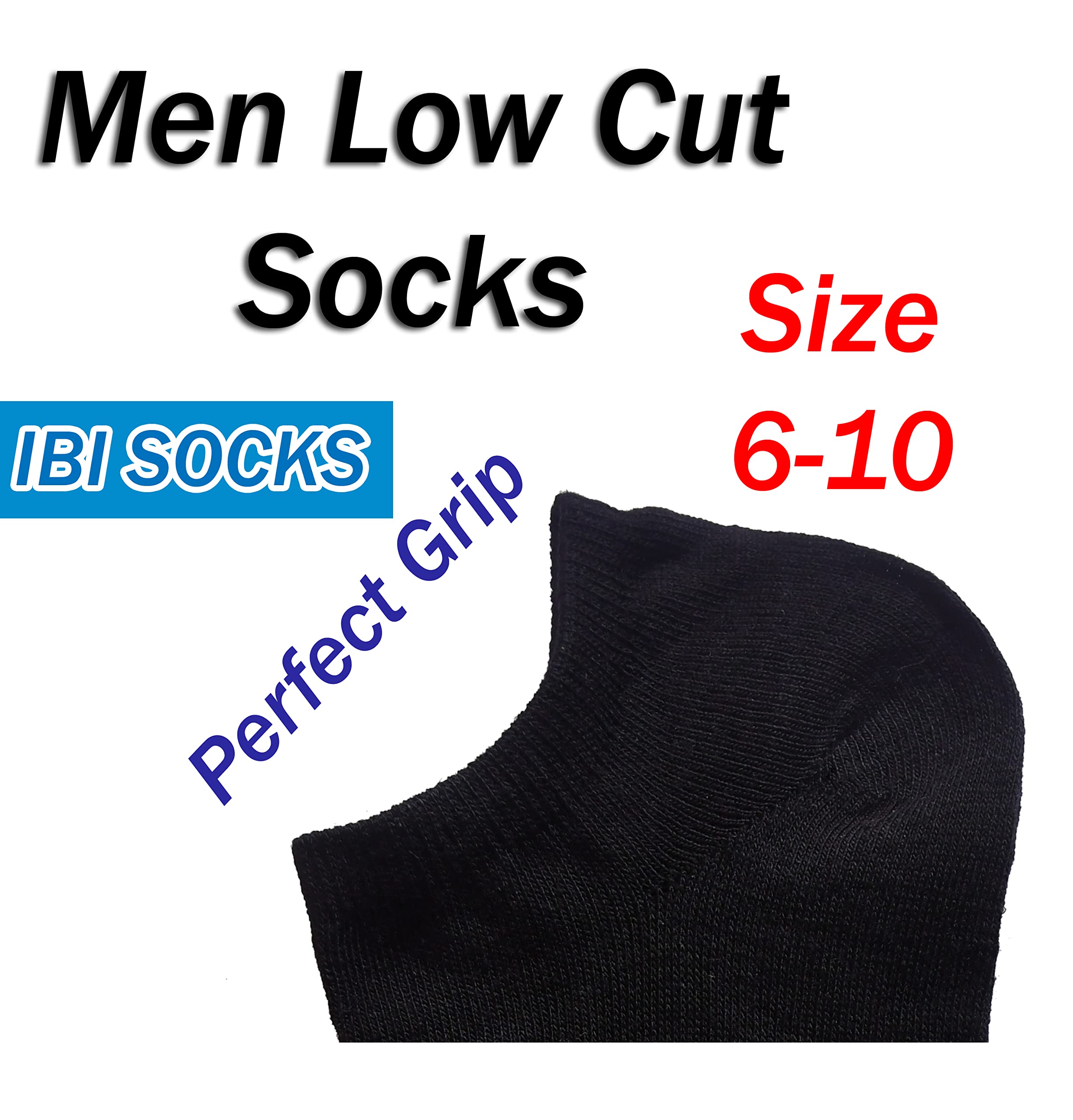 Ankle Socks, Short socks for casual use, Black, 22-30