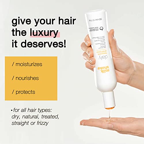 milk_shake Daily Frequent Shampoo - Cleansing Shampoo for Dry and Normal Hair - Daily Moisturizing Shampoo, 33.8 Fl Oz