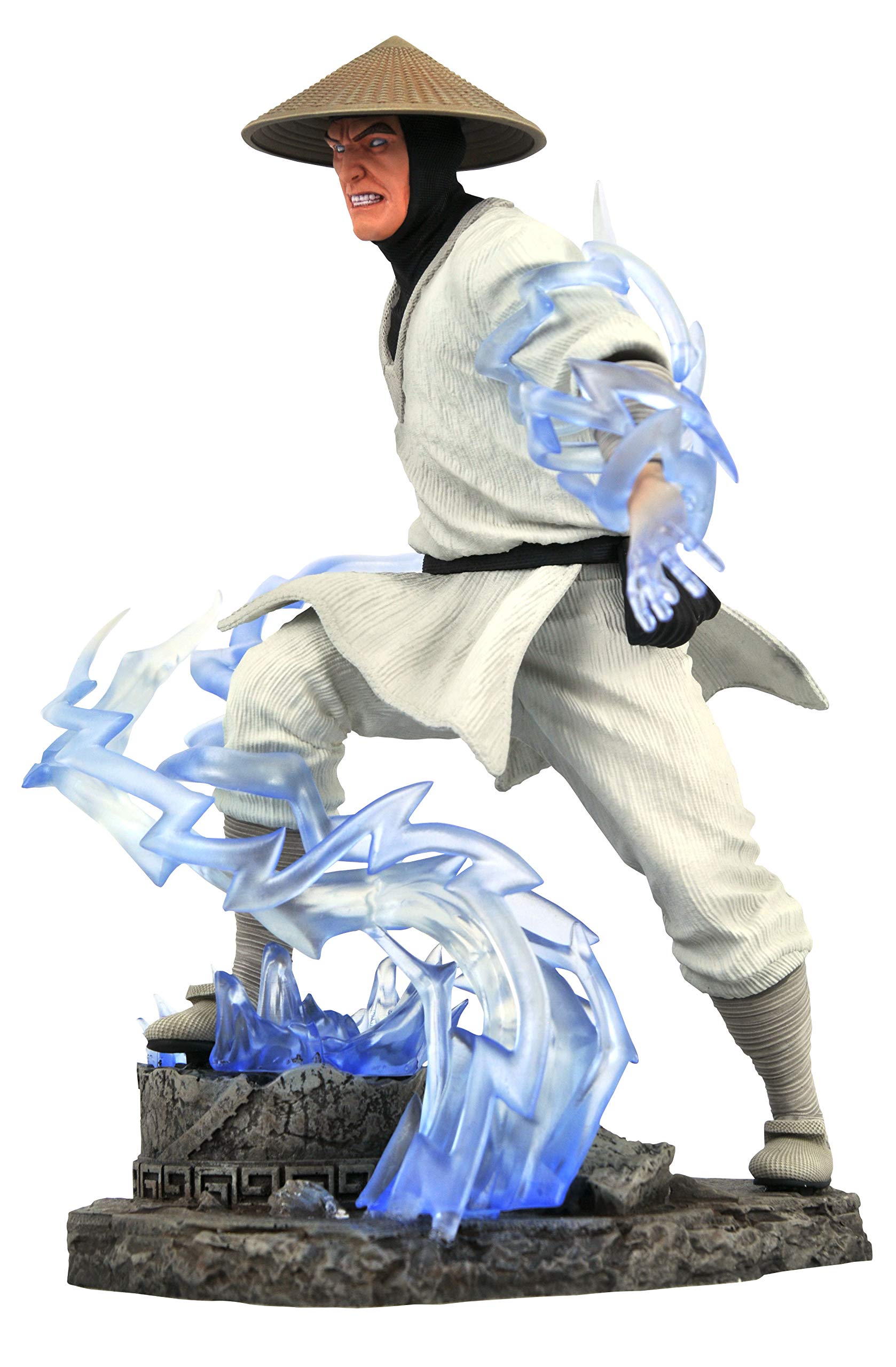 Diamond Select Toys Mortal Kombat Gallery: Raiden PVC Figure, 10 inches