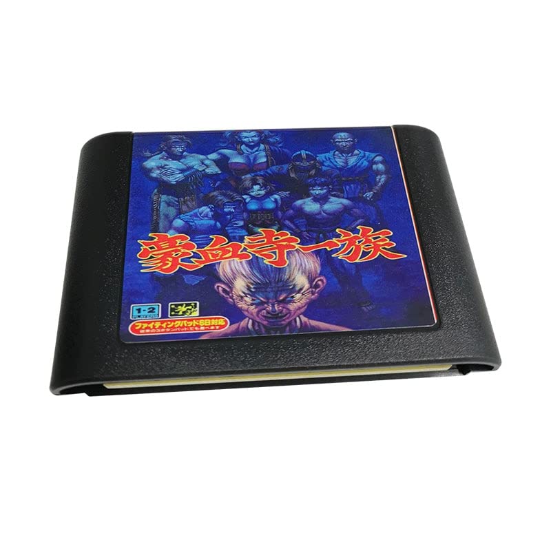 Atllis Video Game Card for SegaMegadrive Geneis Game Cartridge