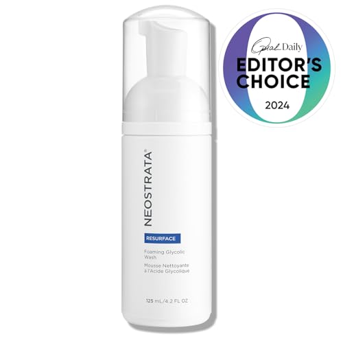 NEOSTRATA Foaming Glycolic Face Wash High Strength AHA Cleanser Soap-free, 4.2 fl. oz.