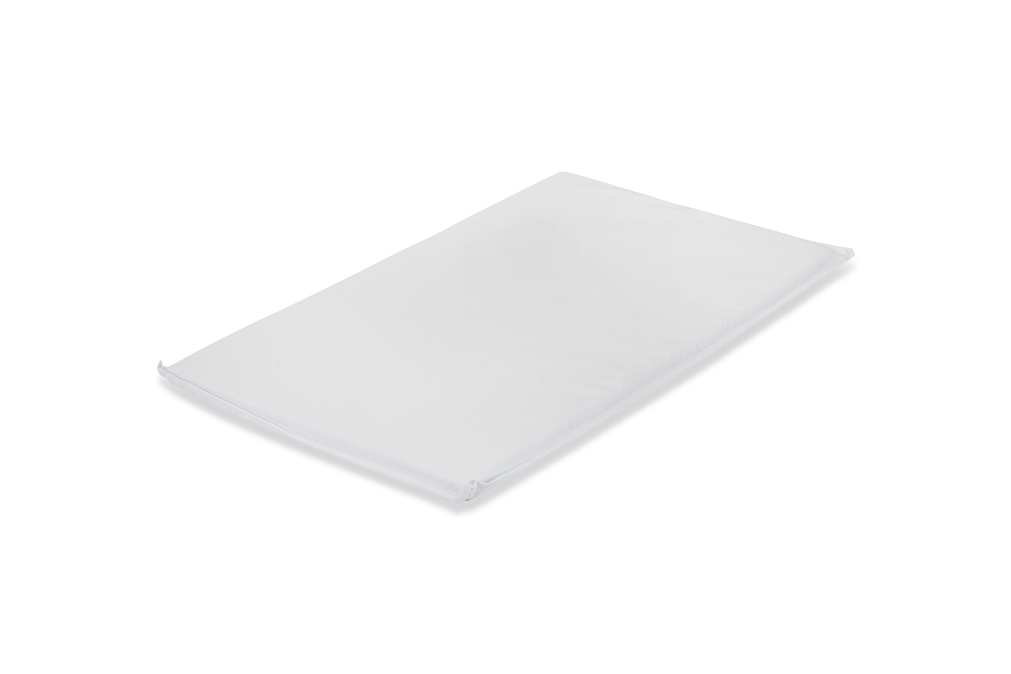 LA Baby Rectangular Waterproof Cradle Mattress Pad 1" with Easy to Clean Cover - Made in USA