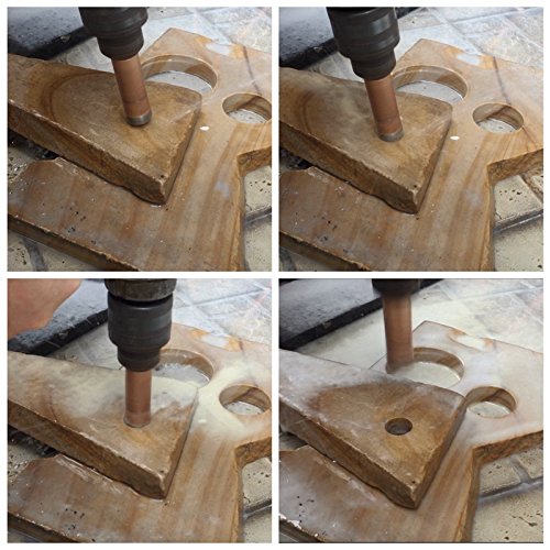 JINGLING 16mm 5/8" inch Diamond Hole Saw Core Drill Bit for Stone Marble Granite
