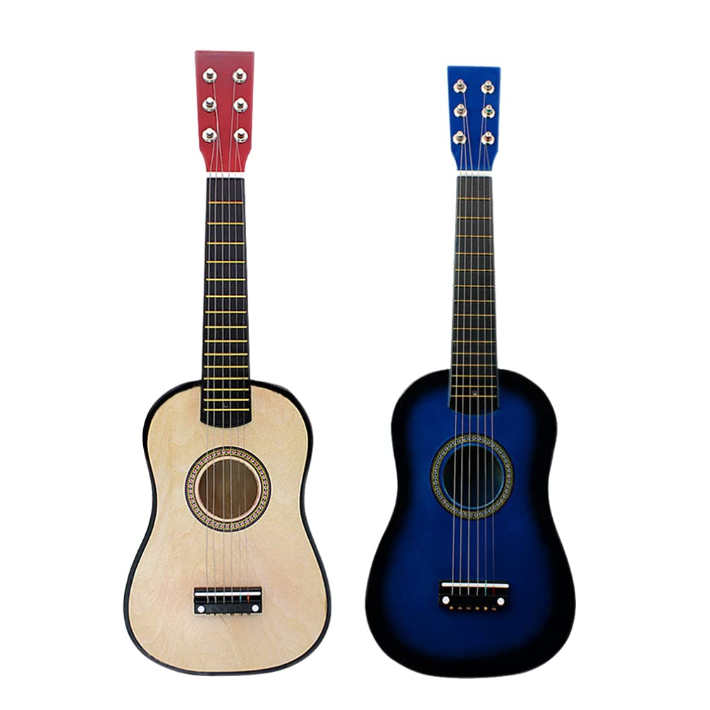 Alipis Folk Acoustic Guitar Music Instrument 23 Inch 6- String Mini Guitar Classical Acoustic Guitar for Beginners Adult Music Lover