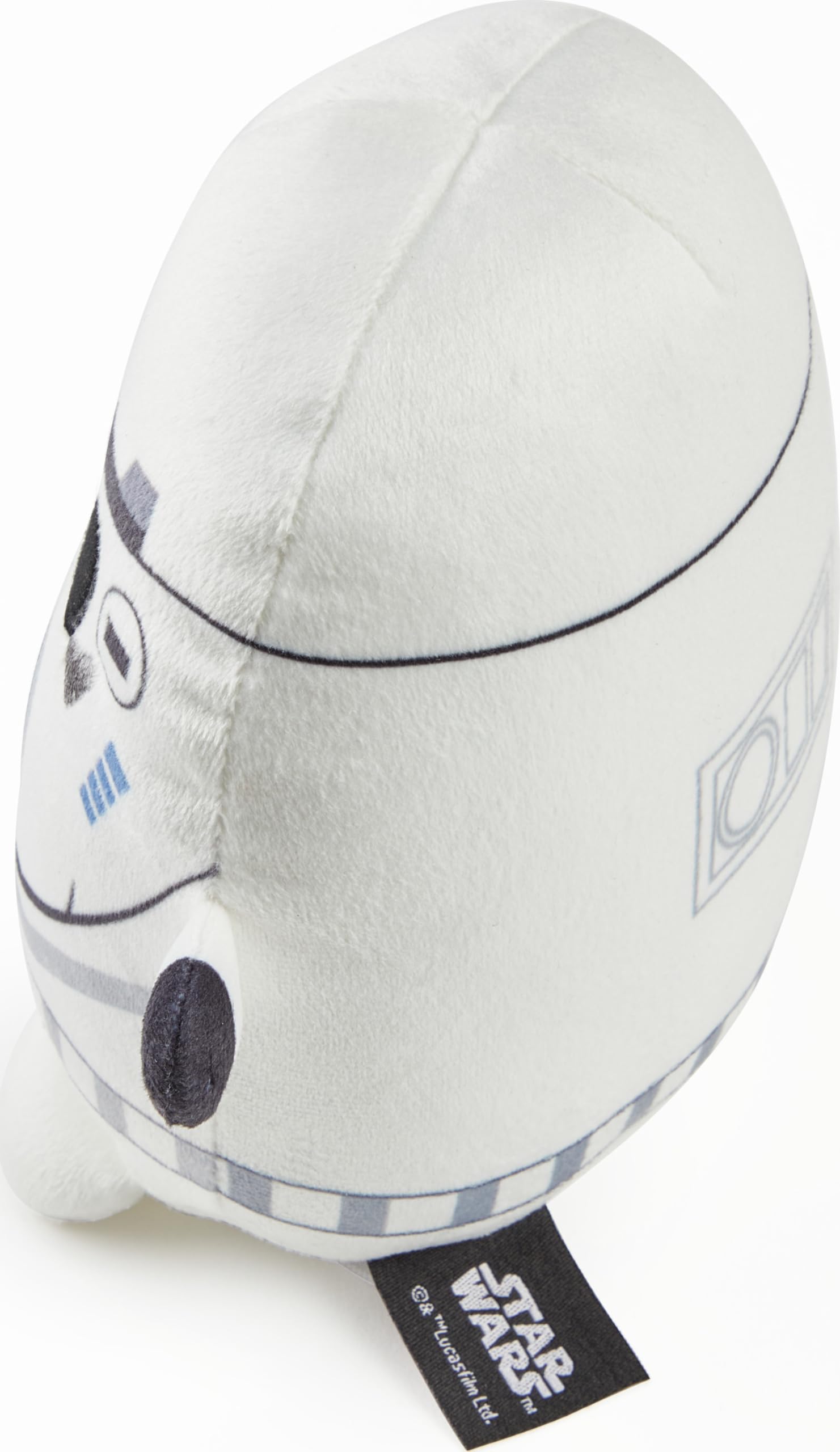 Mattel Star Wars Cuutopia Plush Figure, 10-inch Stormtrooper Soft Rounded Pillow Doll, Collectible Toy Inspired by the Villain Characters