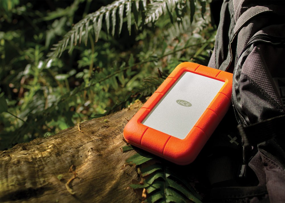 LaCie Rugged 1TB Thunderbolt and USB 3.0 Portable Hard Drive (LAC9000488)