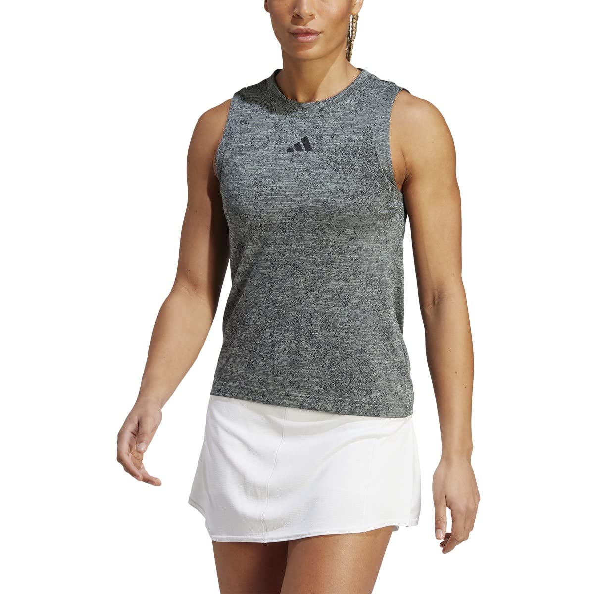 adidas Women's Tennis Match Tank, Wonder Mauve, Large