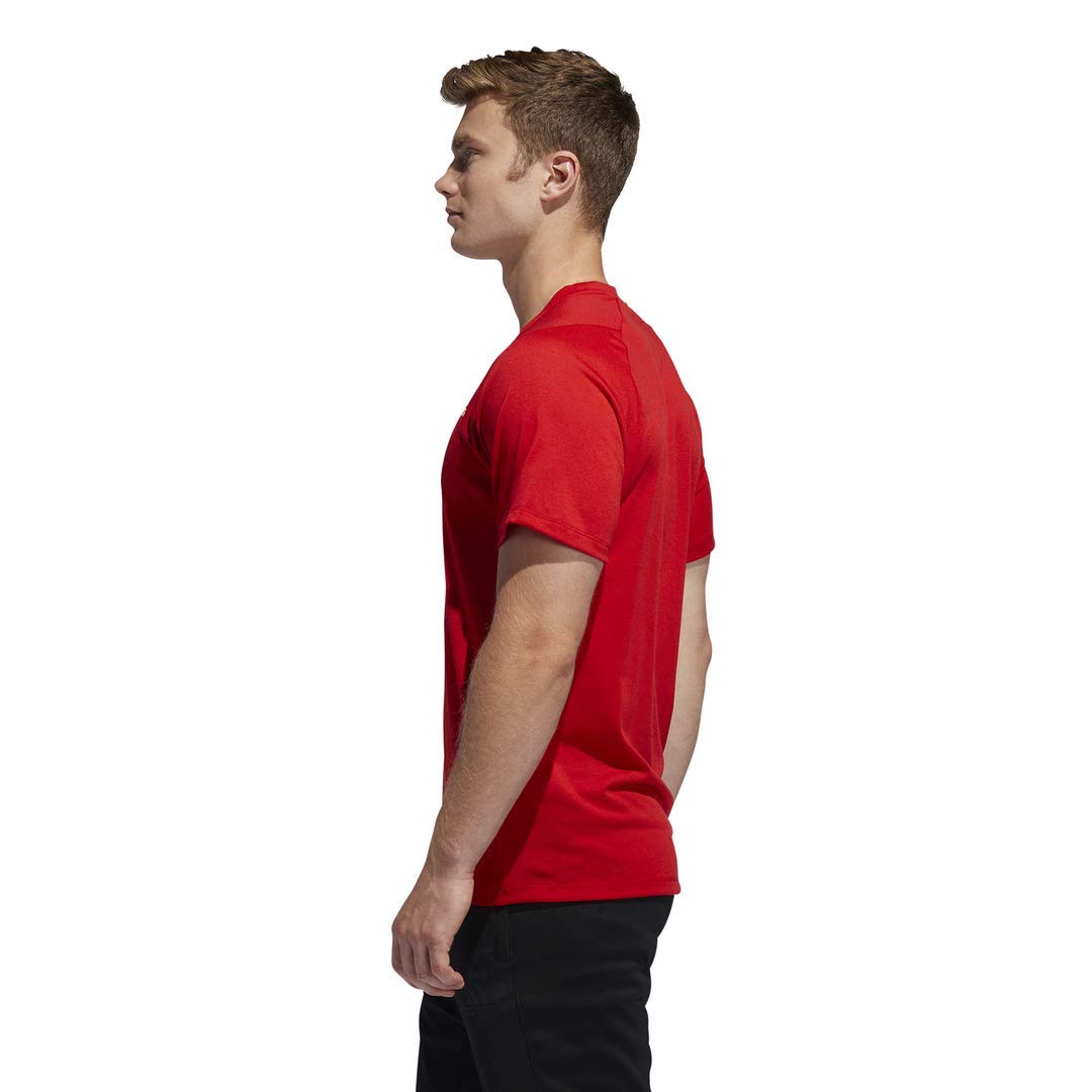 adidas mens FreeLift Sport Prime Lite Tee Scarlet XX-Large