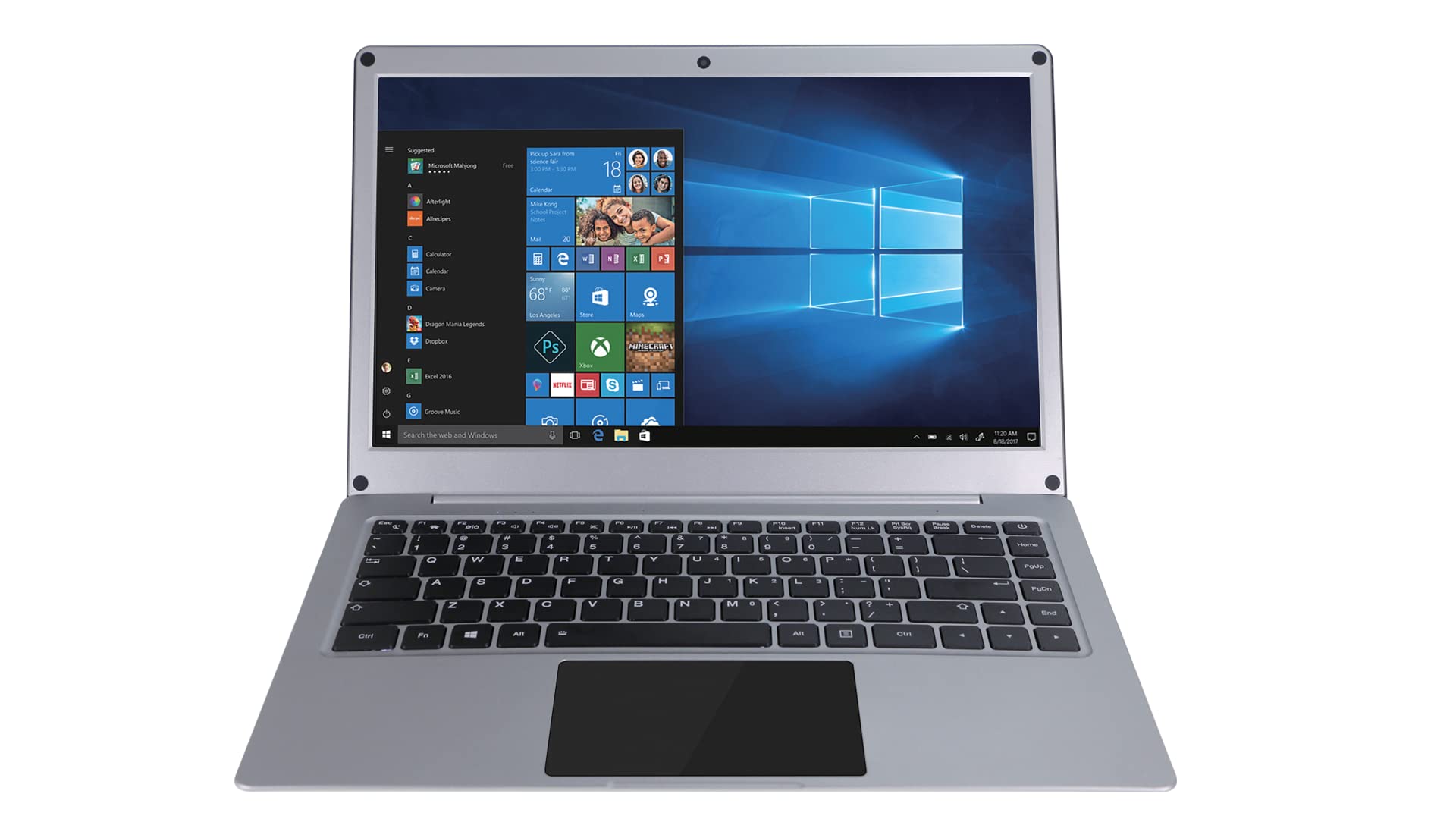 Azpen Xcite X1160 11.6 Inch Laptop with HD Display 4GB RAM & 64GB Storage Win 10 Home OS