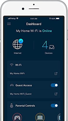 LINKSYS VELOP Whole Home MESH WI-FI System (Pack of 1)