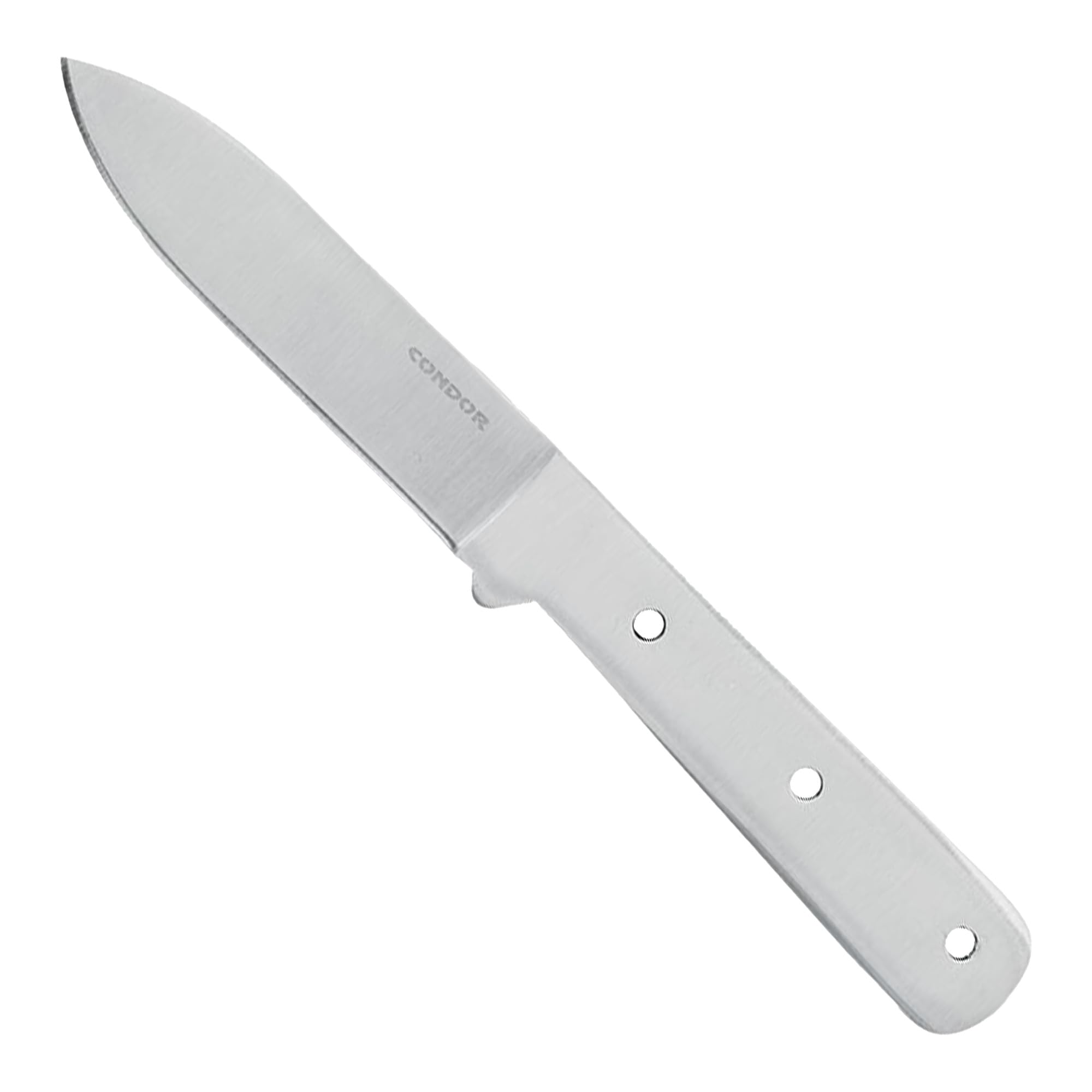 Condor Tool & Knife Kephart Blade Blank - 1075 High Carbon Steel Knife Blanks with a Polished Finish - Fixed Blade Knife Blanks for Knife Making - Product is Sold Without Sheath - 4.5 in Blade - 3.5oz