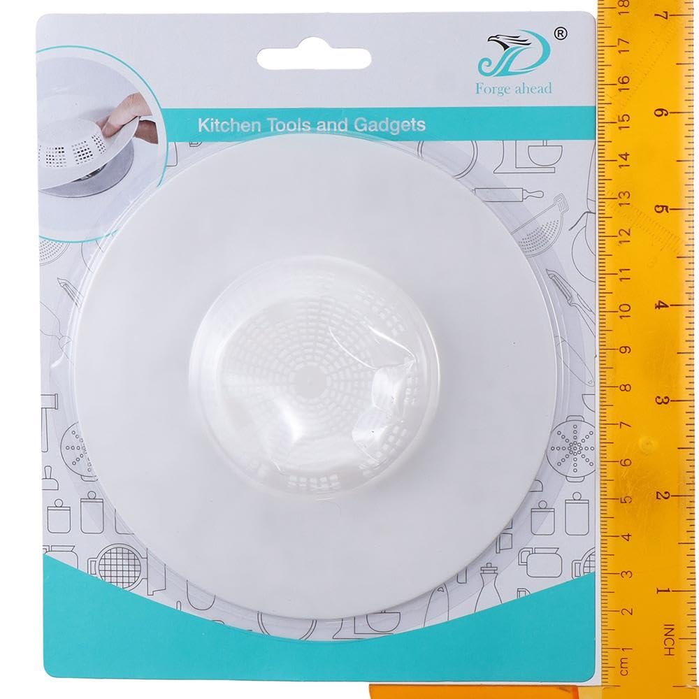 Urjumpea 2PCS Bathtub Drain Strainers Drain Hair Catcher for Shower Kitchen Bathroom Tub