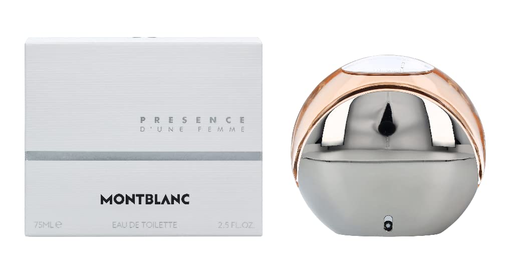 Mont Blanc Presence Edt Spray for Women, 2.5 Ounce