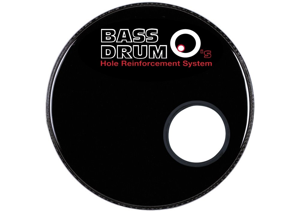 ahead AOBR4 4 inch O Bass Drum-Brass
