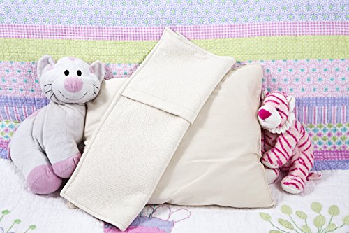 Mother Sheep Organics Organic Wool Toddler and Kids Pillow, Travel Pillow, 14x19