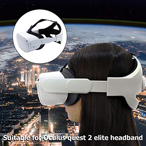 Adjustable Headband for Oculus Quest 2 Head Strap with Foam Head Cushion Pad VR Headset Accessories