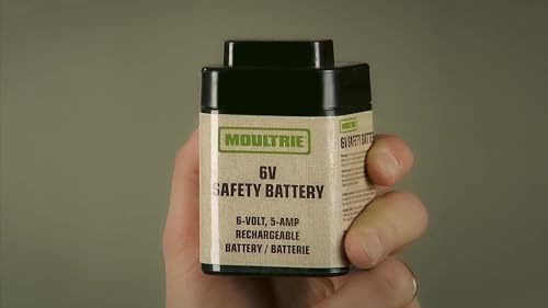 Moultrie MFHP12406 6-Volt, 5-Amp Rechargeable Safety Battery,Multi