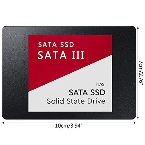 bibididi 64G Compact Desktop Solid State Drive Disks 2.5 Inch Sata 3.0 Ssd Internal HDD Hard Drive for Computer Desktop Piece Laptop,64Gb