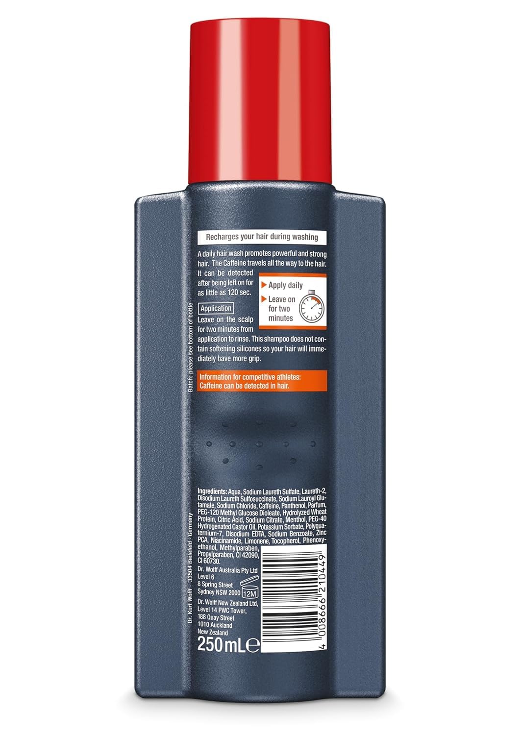 Multibuy 3x Alpecin Caffeine Shampoo C1 Hair Energizer - 250ml by ALPECIN