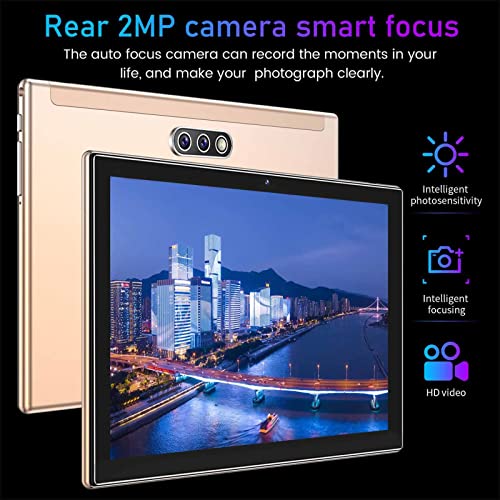 AZXY Tablet Laptop for Kids, 10 Inch Android Tablet with 1080P IPS High Definition Screen, 2GB+16GB WiFi Bluetooth Voice Call Game Video Learning Tablet 4000mAh Android 5.1 System