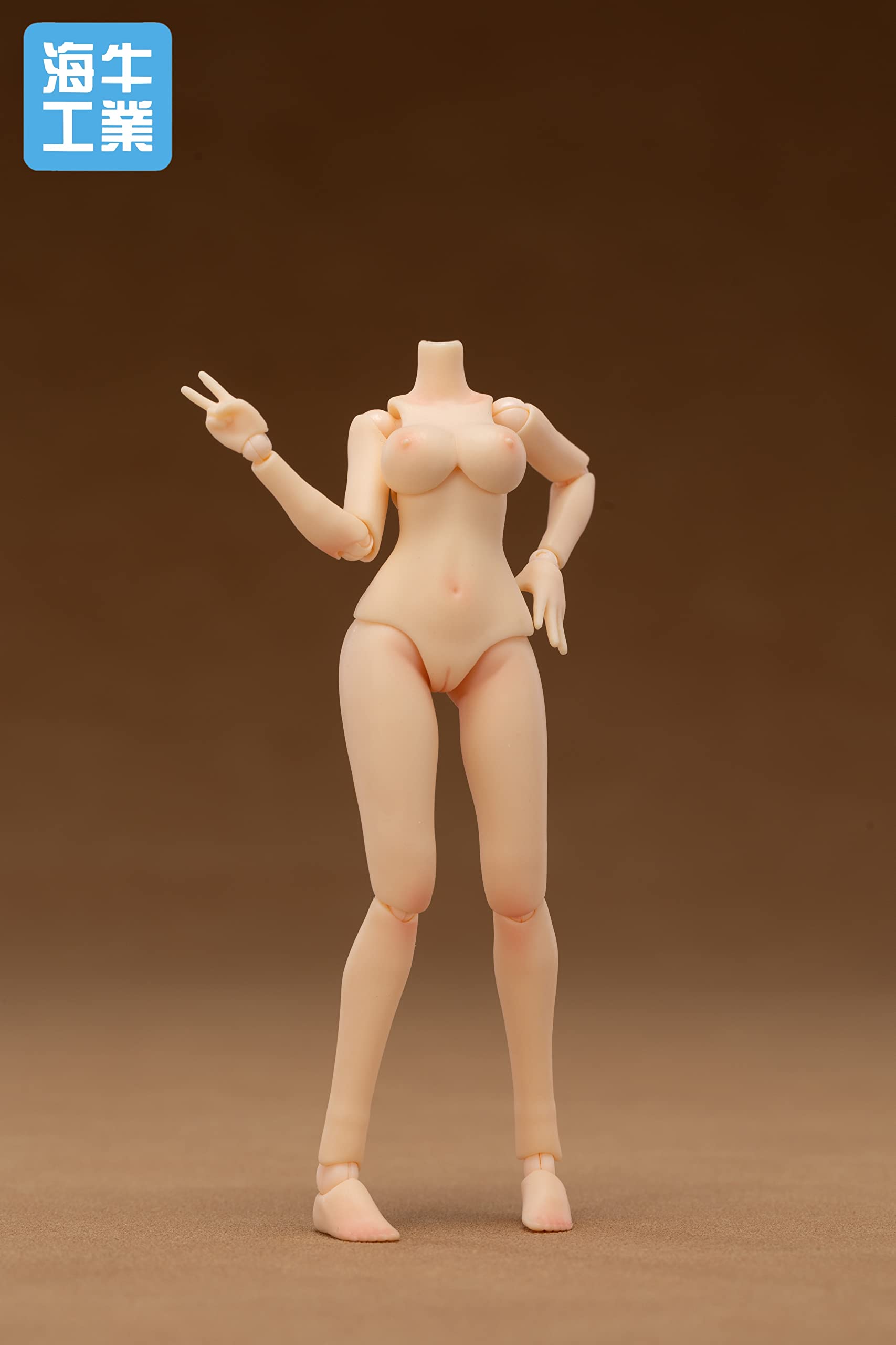 i8 TOYS Hainiu Studio 1/12 Scale Large Bust Body Pale for Female Action Figure