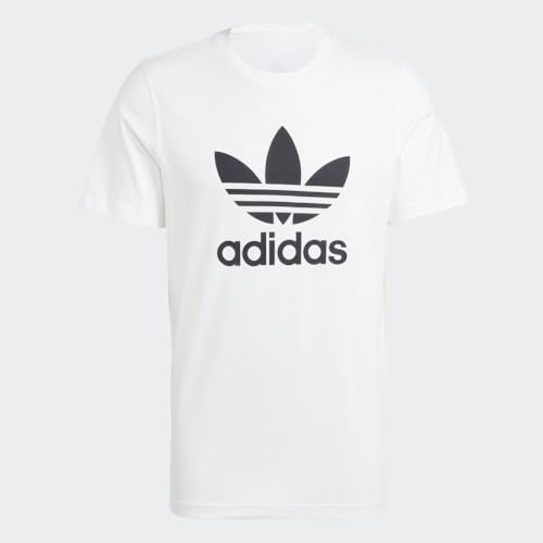 adidas Originals Men's Adicolor Classics Trefoil T-Shirt, White, Medium