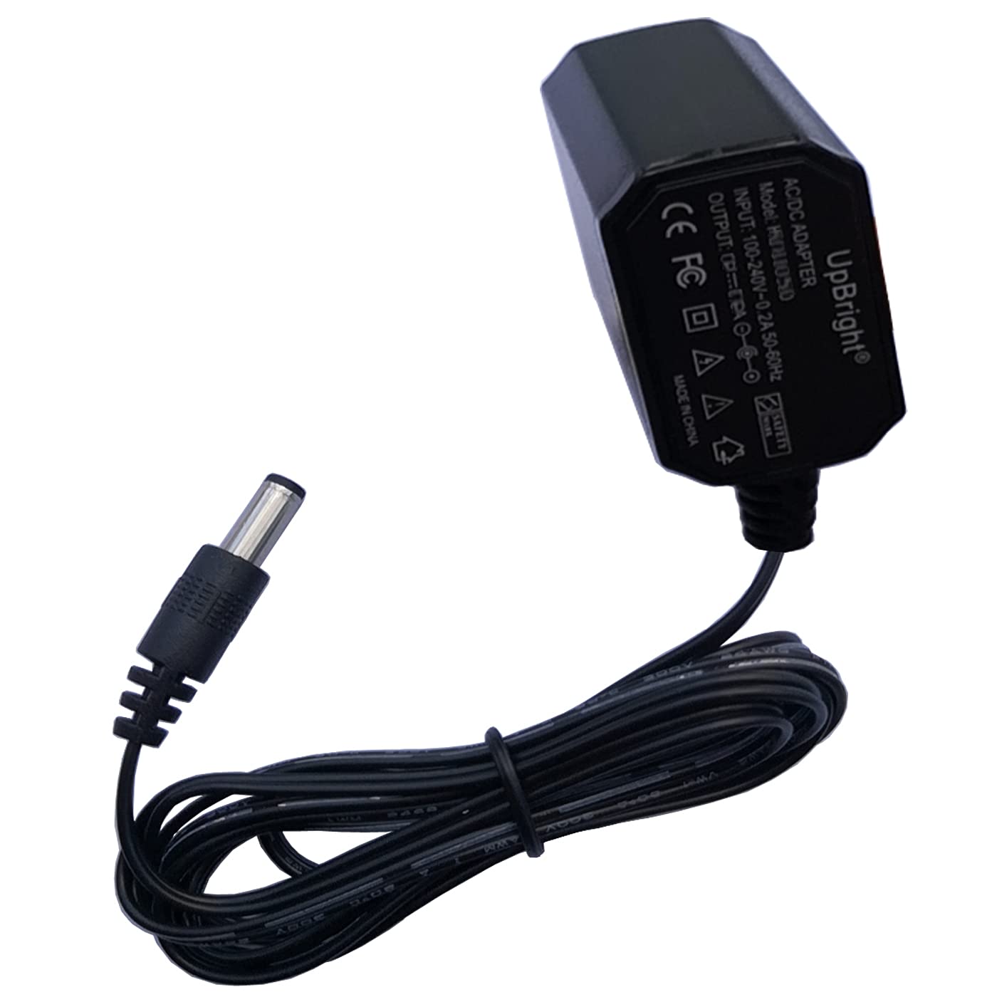 UpBright 5V AC Adapter Compatible with CAT 3.7V DC Rechargeable Battery LED Work Light WorkLights 962841 3.7 Volt CATwork CATLED Neiko 40464A RK-0421100 4.2V 4.5V Power Supply Cord Charger (NOT 12V)