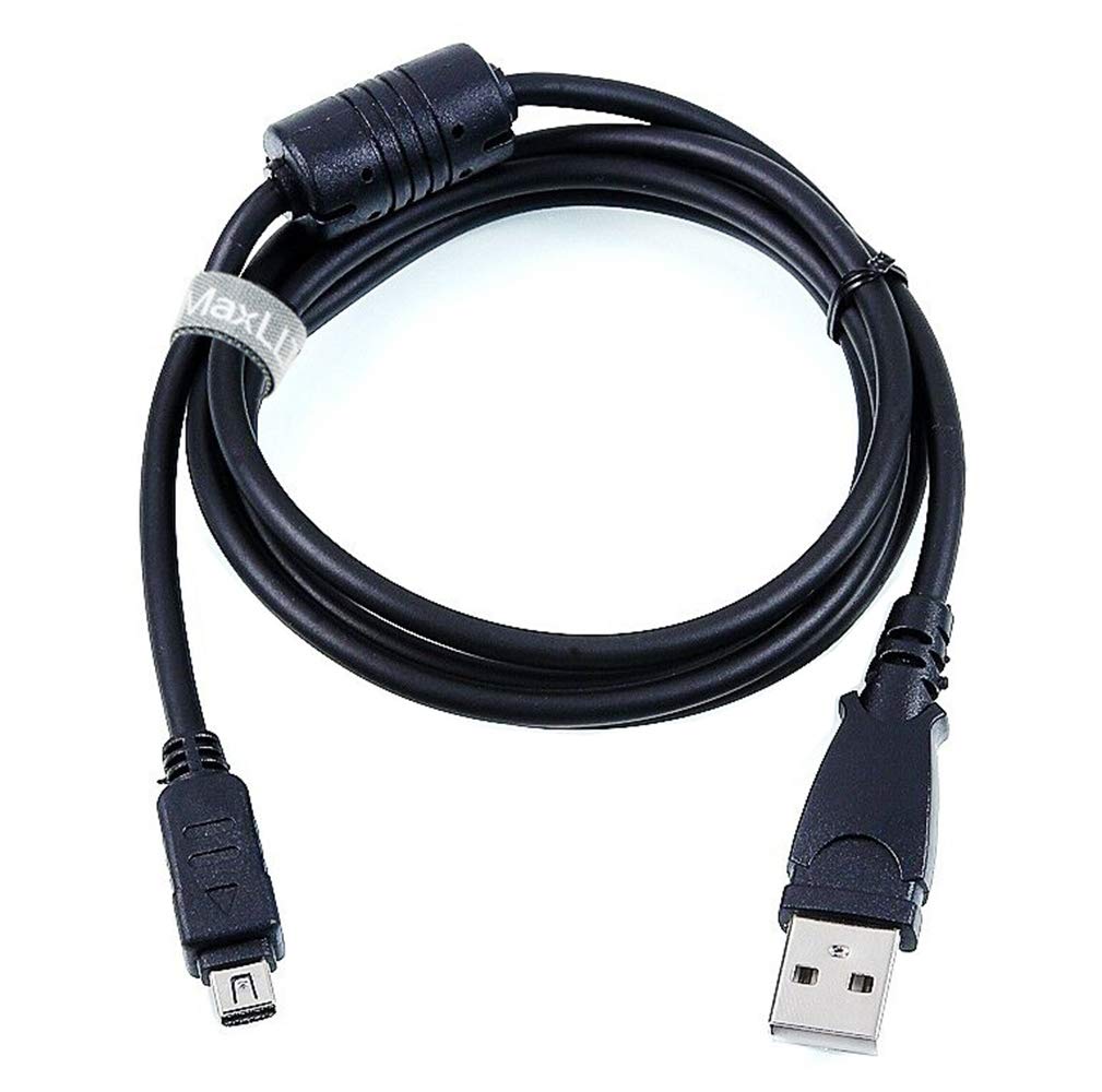 MaxLLTo USB Cable for Olympus Tough TG-860 TG-870, Extra Long 5ft 2in1 USB Data SYNC-Charge Charging Cable Cord for Olympus Stylus Tough TG 860 TG 870 Camera