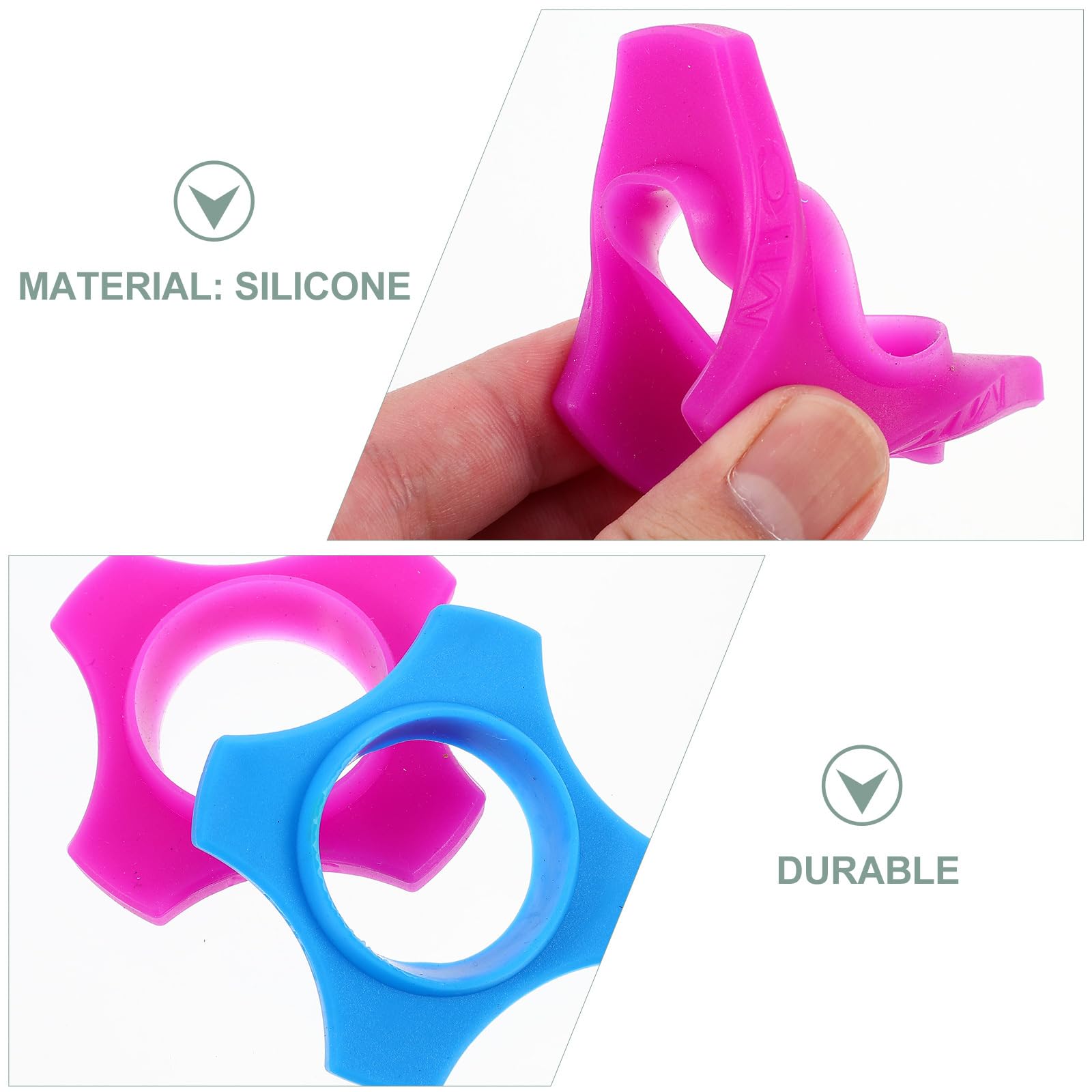 Microphone Accessories Rubber Handheld Microphone Rolling Protection Ring Anti- rolling Shakeproof Mic Protector For KTV Karaoke Random Color 10Pcs Mic Case