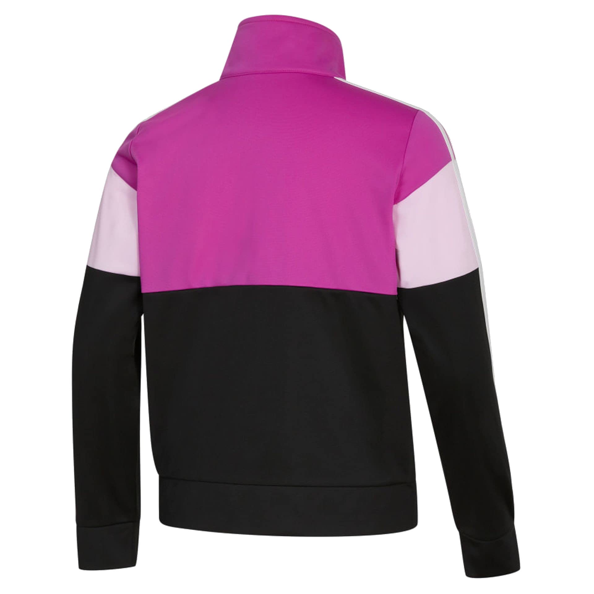 adidas Colorblock Tricot Track Jacket (X-Large, Sonic Fuchsia)