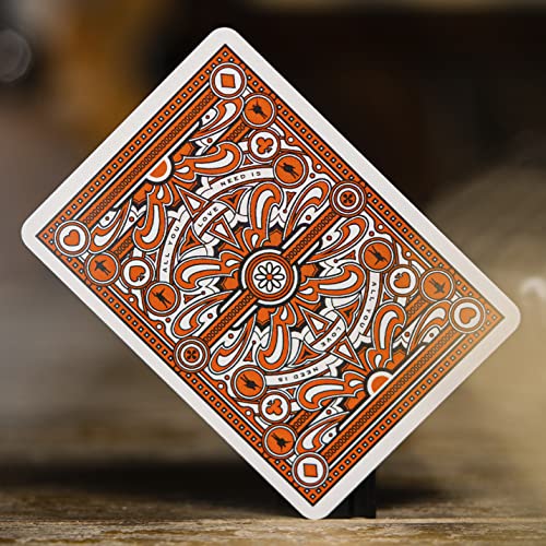 theory11 The Beatles Premium Playing Cards - Orange Deck Officially Licensed Collector's Cards