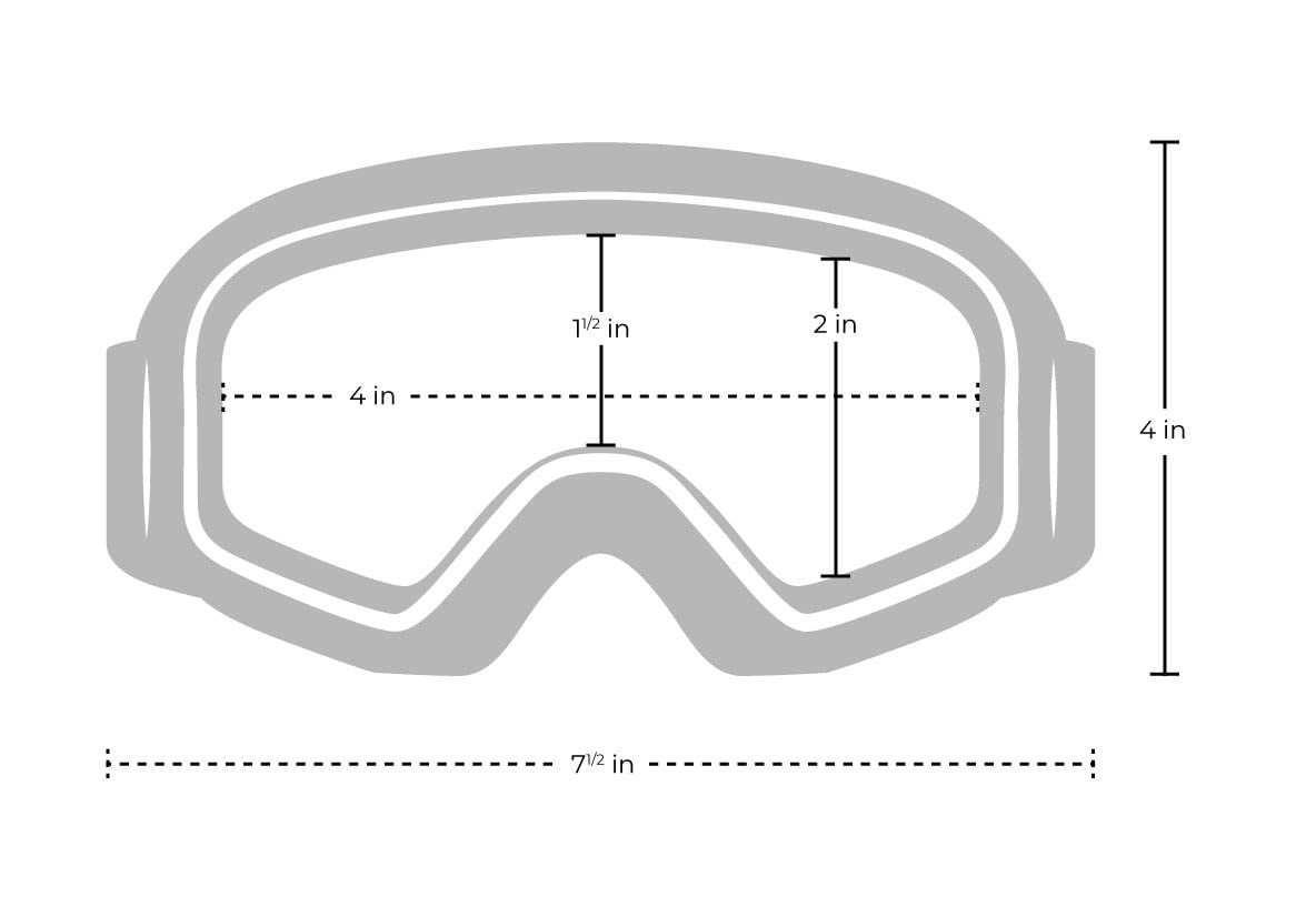 Alpine Sheep Ski & Snowboard Goggles, two magnetic interchangeable lenses, Men and Women (Black Frame, One Dark Blue; One Yellow)